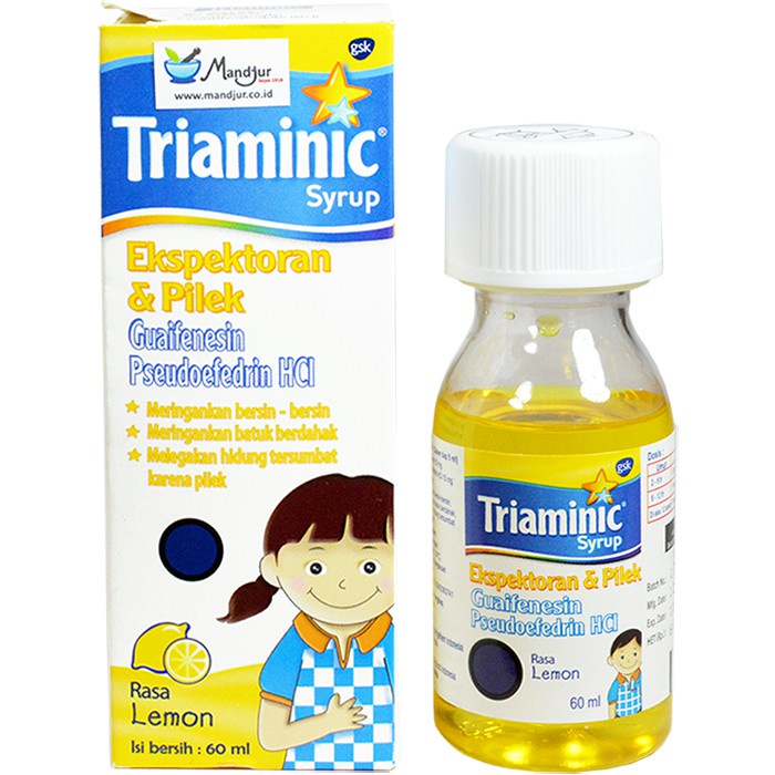 Jual Triaminic Ekspektoran & Pilek Sirup 60 ml Indonesia|Shopee Indonesia