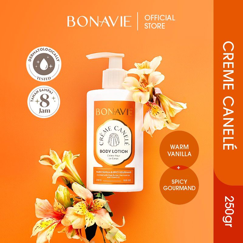 Jual BONAVIE Body Lotion Creme Canele 250 ml | Shopee Indonesia
