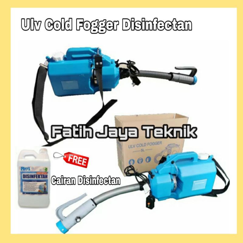 Jual Mesin Fogging Uap Disinfectan Ulv Cold Fogger Listrik Dan Cairan ...