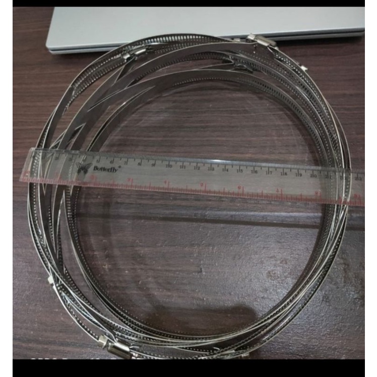 Jual klem ring 10 inc | klem reng fiber optik | klem ring tiang fo ...