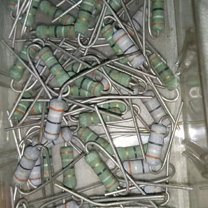 Jual Resistor 1W R 1Watt 47 ohm | Shopee Indonesia