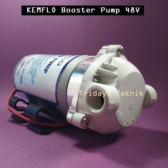 Jual Pompa RO Booster Pump Kemflo 48v dengan Adaptor 48V/2A | Shopee ...