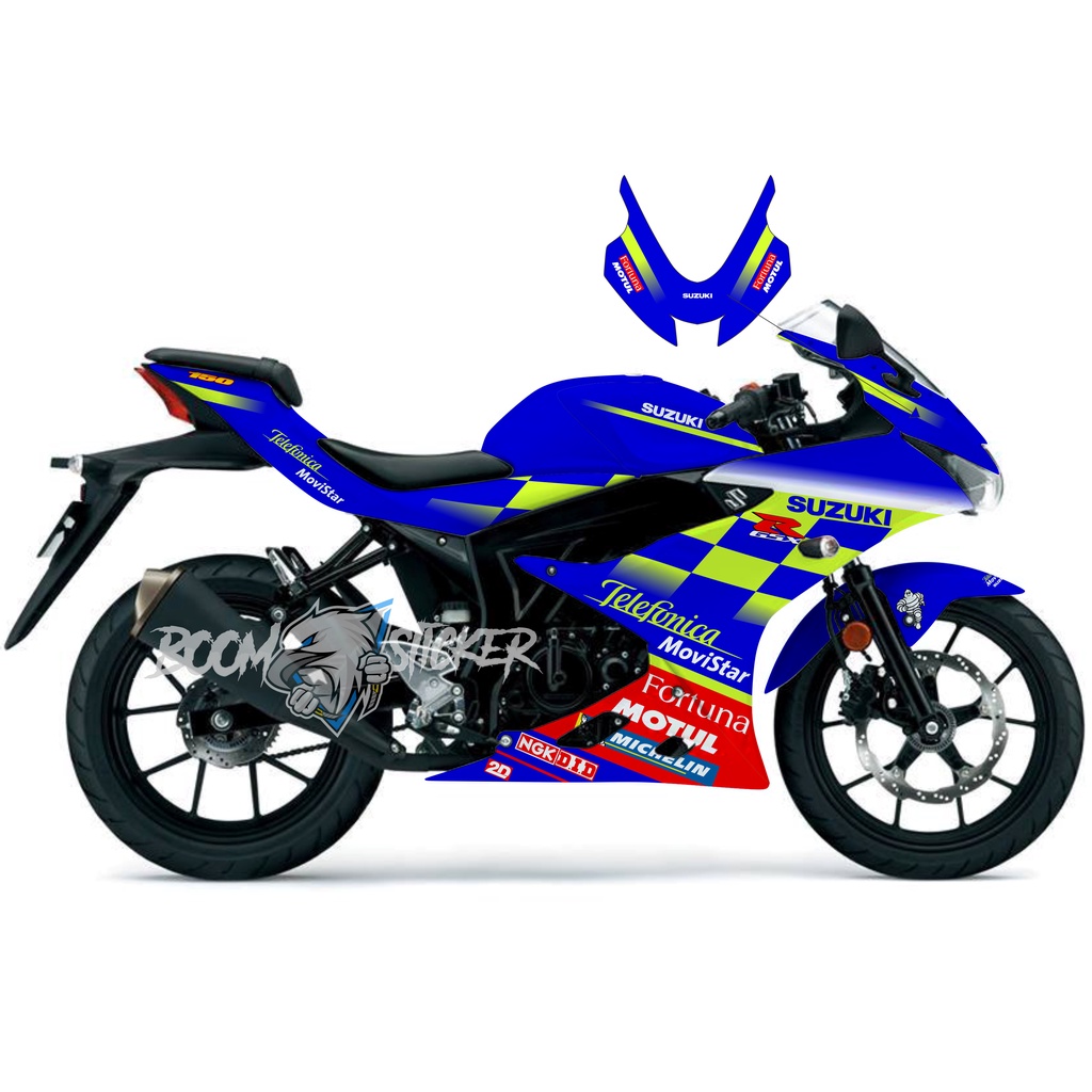 Jual SUZUKI GSX R150 TELEFONICA MOVISTAR LIVERY PARA JUARA SC217 ...