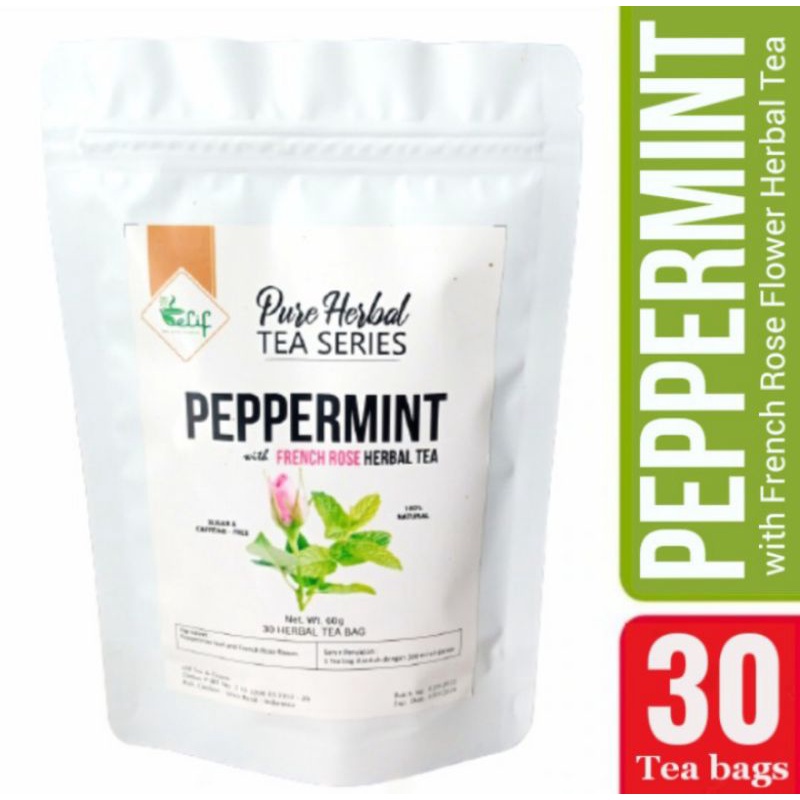 Jual Peppermint French Rose Tea : Peppermint plus Frenc Rose (30 Tea ...