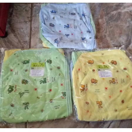 Jual 3 Pcs Baby Shirro Popok Bayi/Popok Tali New Born Bergambar ...