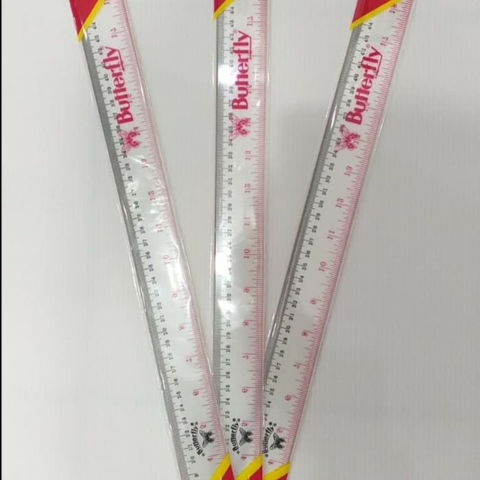 Jual Penggaris 50 Cm Plastik / Mika Butterfly Indonesia|Shopee Indonesia
