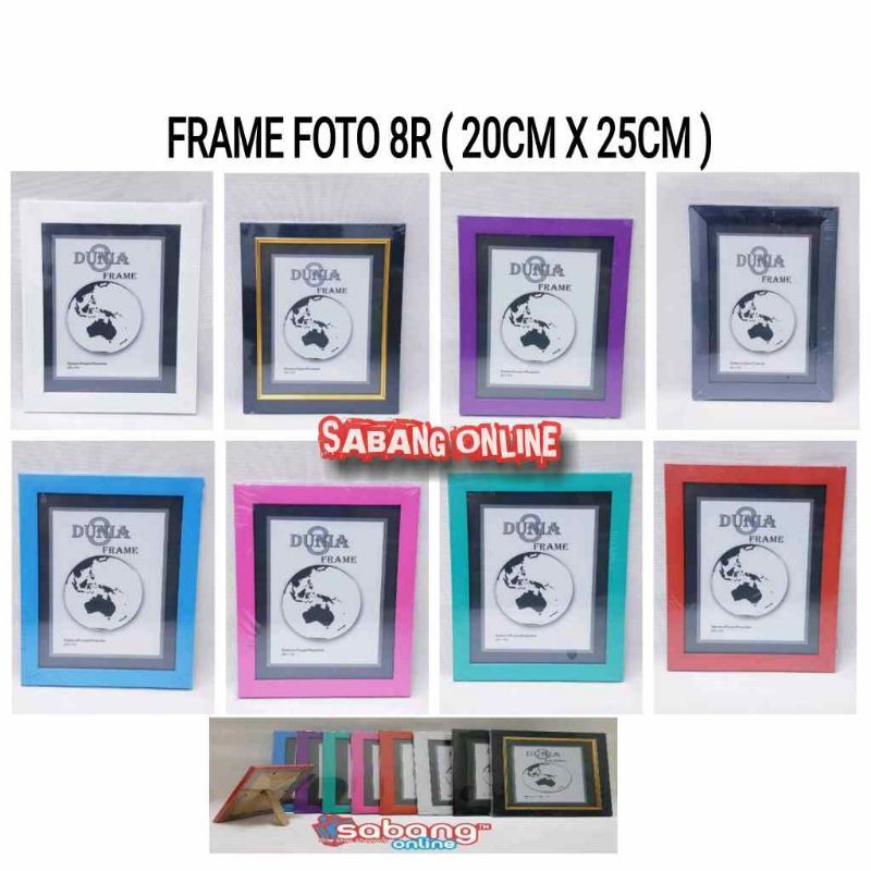 Jual FRAME FOTO 8R / BINGKAI PHOTO 8R 20X25 Indonesia|Shopee Indonesia