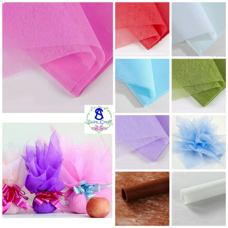 Jual Kertas Tisu / Tissue Paper / Kertas Bunga Tisu / Flower Wrapping ...