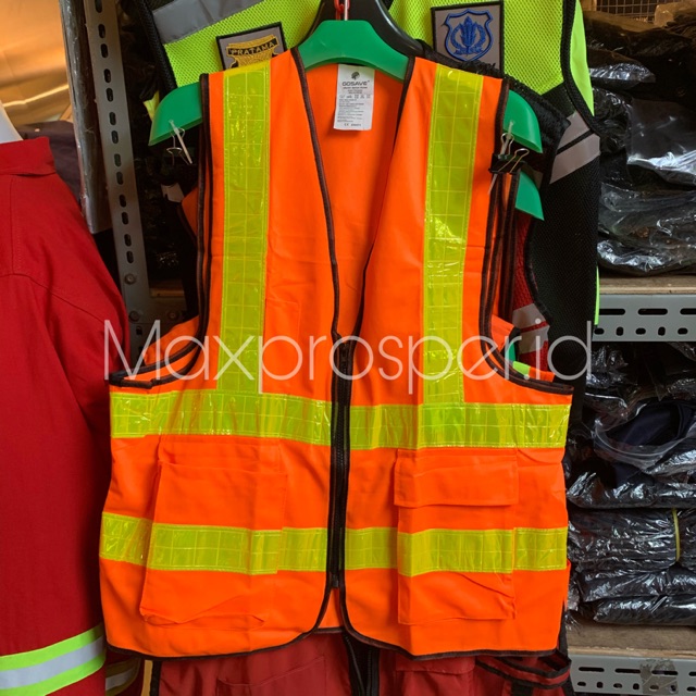 Jual Rompi Pria Safety K3 Proyek Scotlite Reflektor Bahan Polyester ...