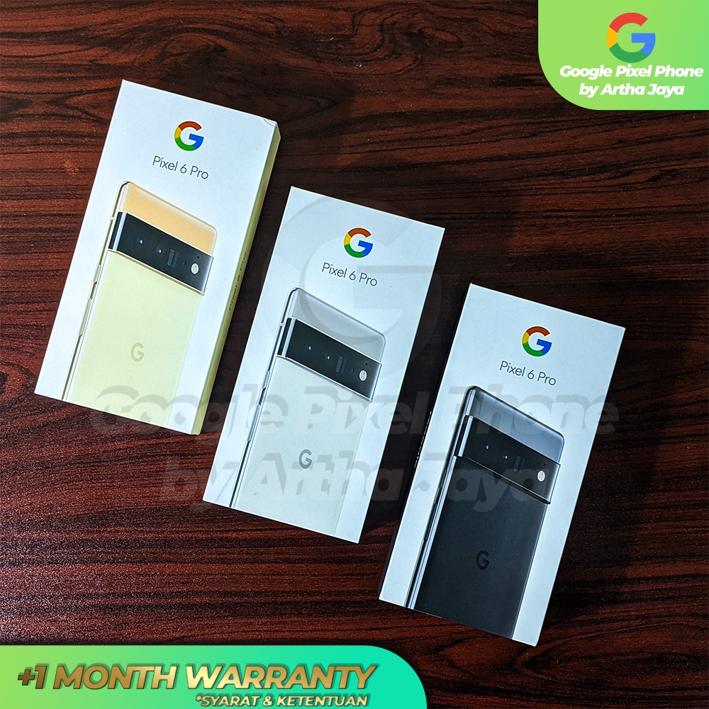 Jual Google Pixel 6 PRO 5G US VERSION RAM 12 512GB GB IMEI TERDAFTAR ...