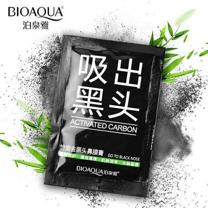 Jual [SACHET] BIOAQUA BLACK ACTIVATED CARBON SACHET / BIOAQUA CHARCOAL ...