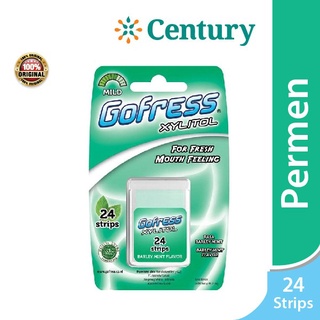 Jual Go Fress Barley Mint 24 Strips/ Permen film penyegar nafas / bau ...