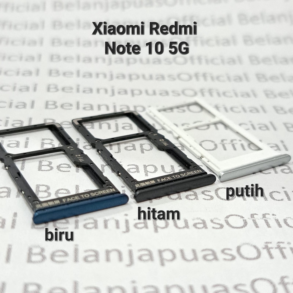 Jual Slot Tempat Kartu Simcard Simtray Sim Tray Xiaomi Redmi Note 10 5G 105G | Shopee Indonesia