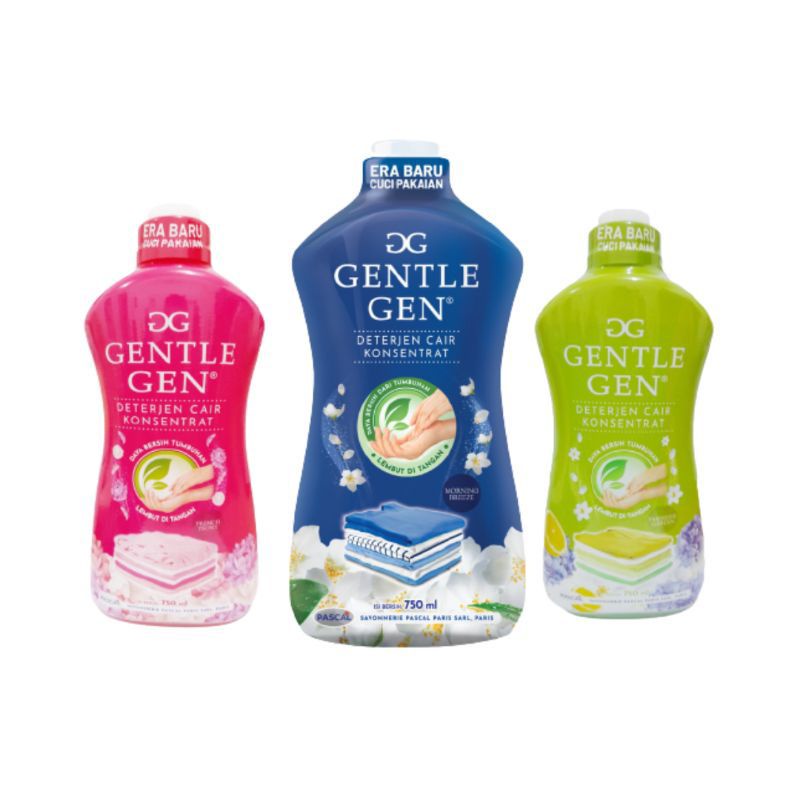 Jual GENTLE GEN Detergent Cair 750ml | Shopee Indonesia