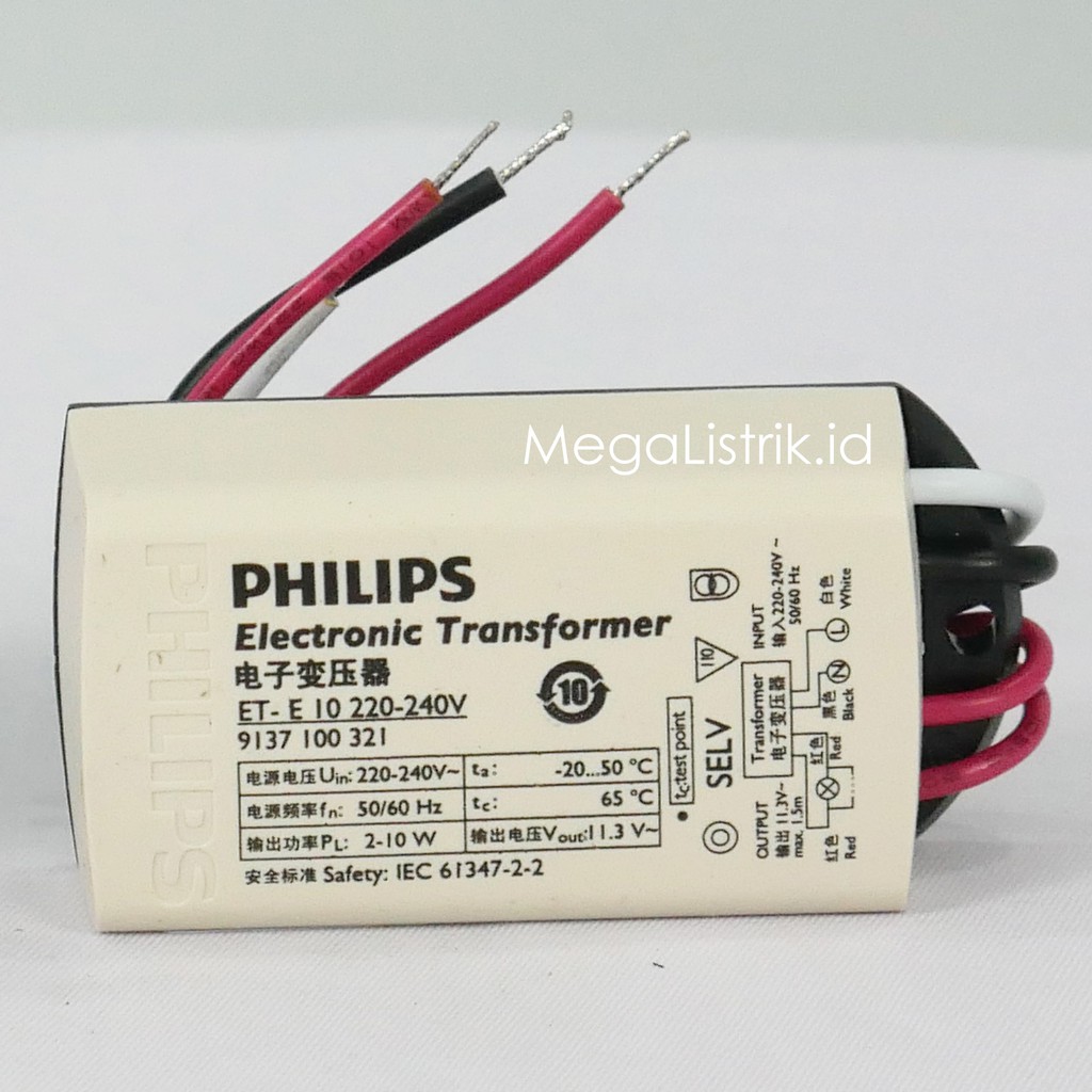 Jual PHILIPS TRAFO / TRAVO / BALLAST LED DRIVER ET-E / ETE 10W 220V Indonesia|Shopee Indonesia