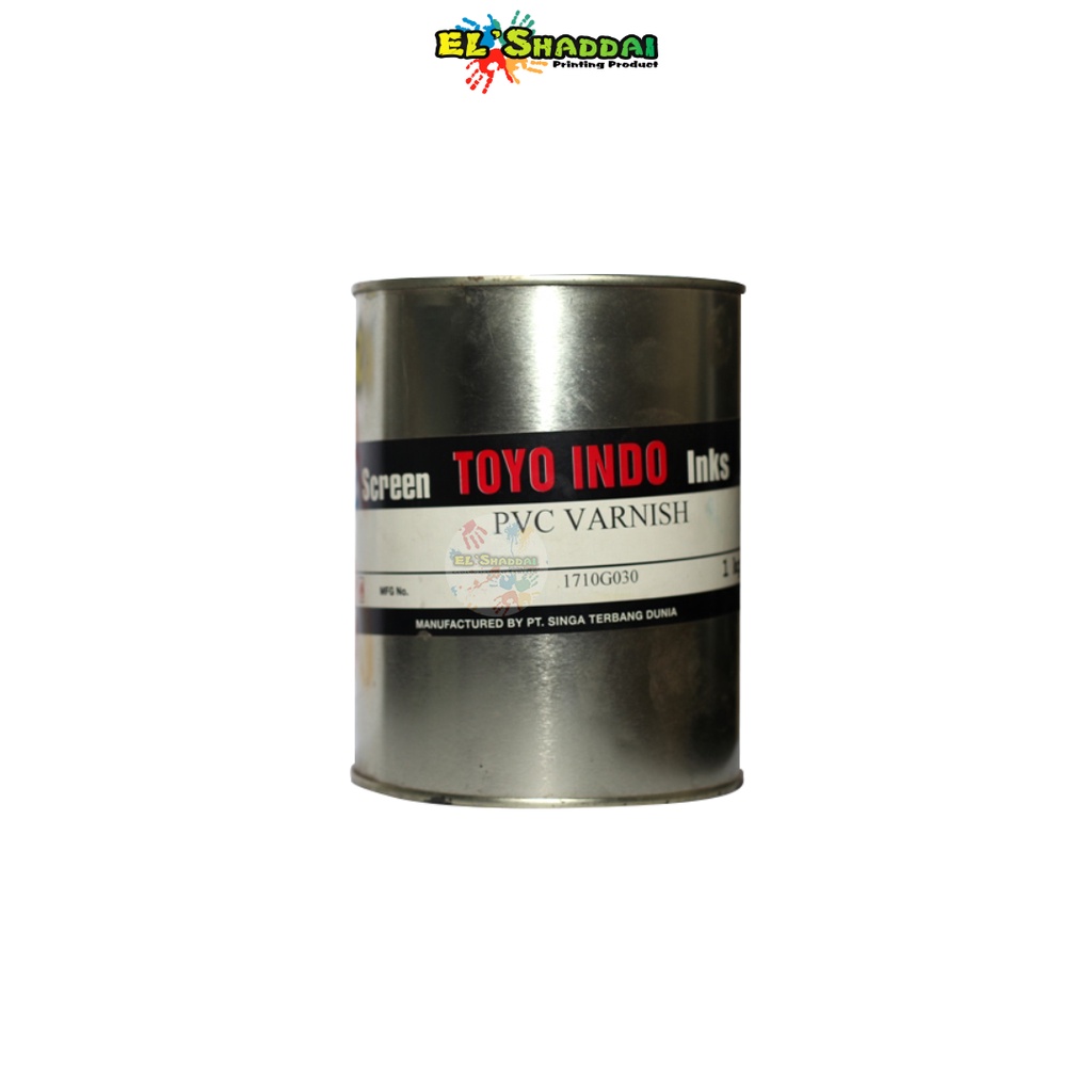 Jual Cat sablon plastik TOYO PVC VARNISH pernis cat pengkilap 1kg ...