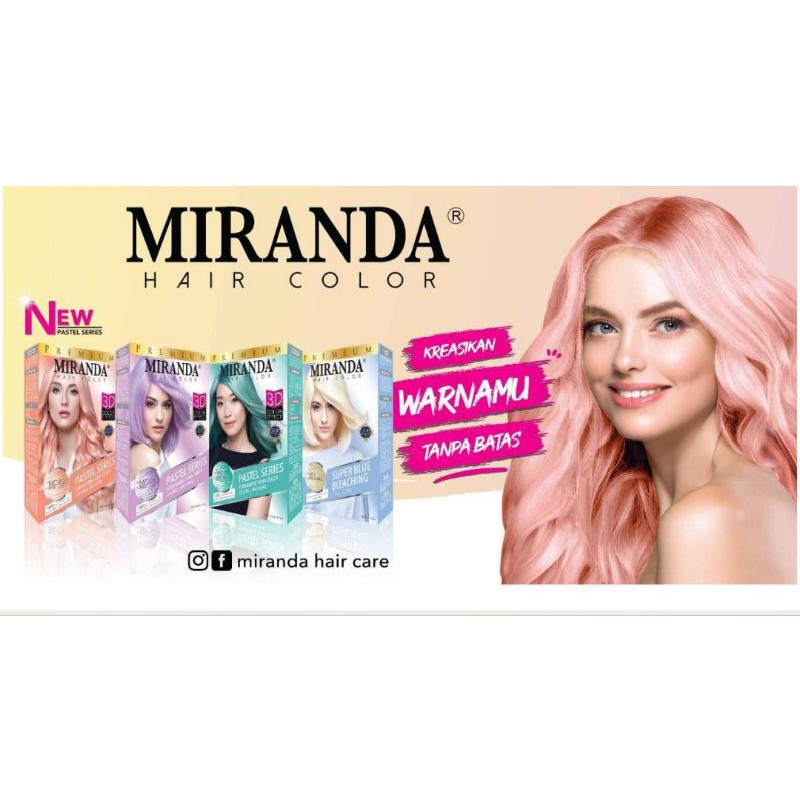 Jual miranda hair color pastel series | Shopee Indonesia