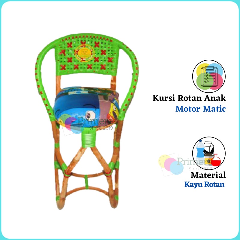 Jual ibs unique Boncengan Motor Anak Matic Rotan Beat Scoopy Vario ...