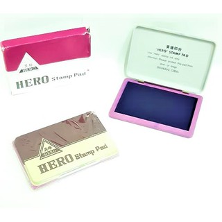 Jual BAK STAMP BANTALAN CAP + TINTA HERO KECIL STAMP PAD ( 10 cm x 7 cm ...