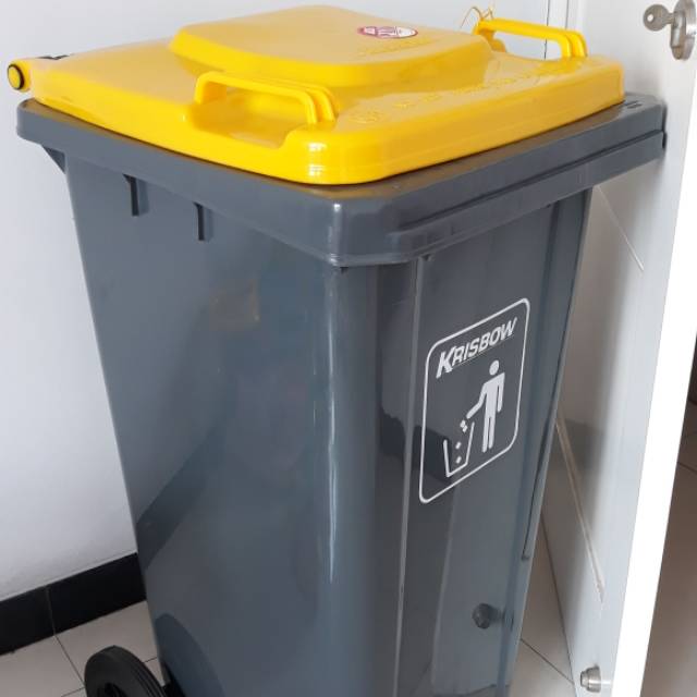 Jual Tempat Sampah Outdoor Besar Ace Hardware/Tempat Sampah Dorong ...