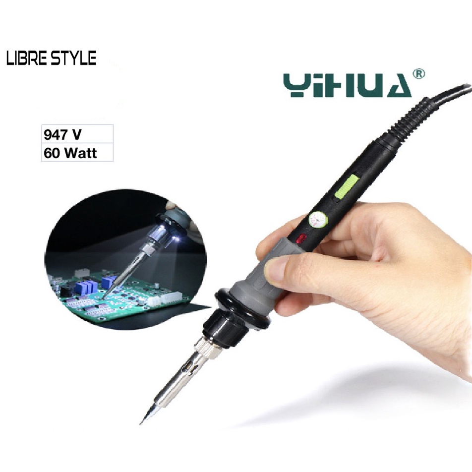 Jual Yihua 947 V Solder Tangan Yihua original 947V 60 Watt | Shopee Indonesia