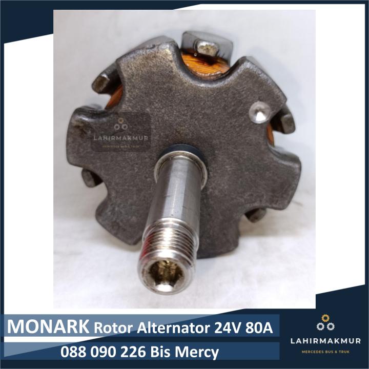 Jual Rotor Alternator 24V 80A MONARK Bis Mercy/Mercedez/Mercedes Benz ...
