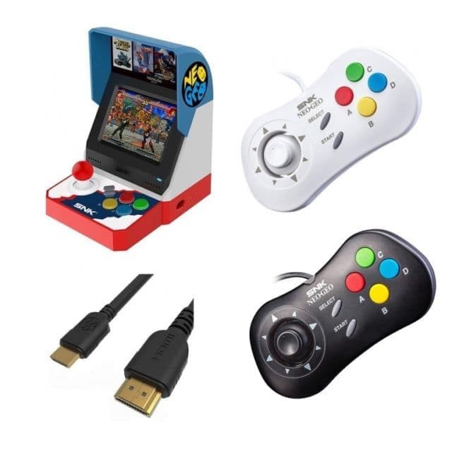 Jual NeoGeo Mini plus 1 Gamepad dan HDMI - Neo geo Mini Fullset ...