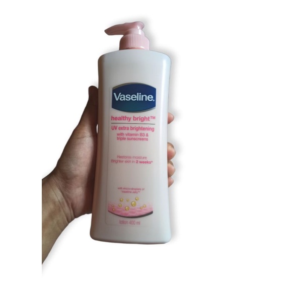 Jual Vaselin Healthy Bright Hand Body Lotion 400 ml | Shopee Indonesia