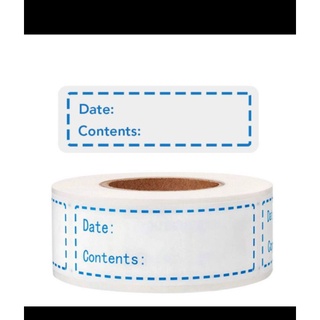 Jual stiker label penamaan tanggal produksi exp produk | Shopee Indonesia