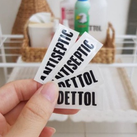 Jual Stiker Label Botol Spray untuk Cairan Antiseptik Disinfektan ...