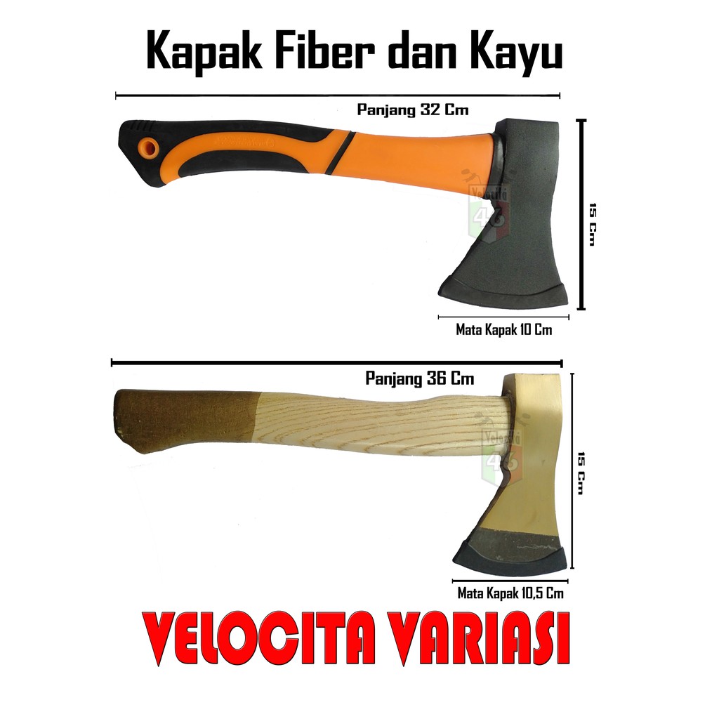 Jual Kapak Kampak Gagang FIber dan Kayu Majesty New Model Indonesia ...