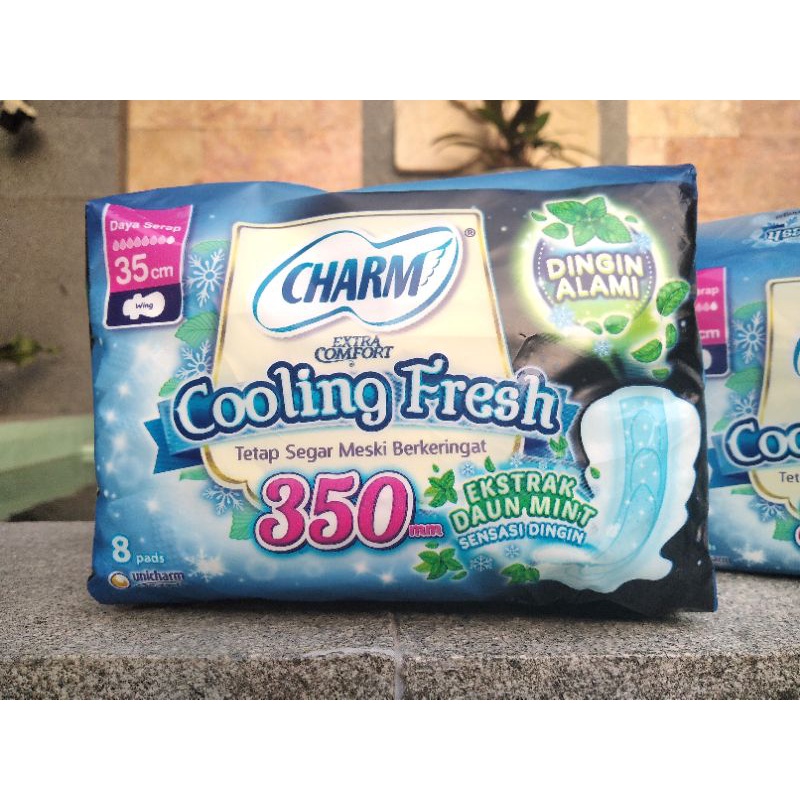 Jual CHARM cooling fresh comfort night 35cm | Shopee Indonesia
