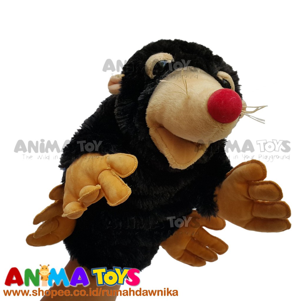 Jual Boneka Tangan Hewan Tikus Tanah Mole Hand Puppet Animatoys HPA019 ...