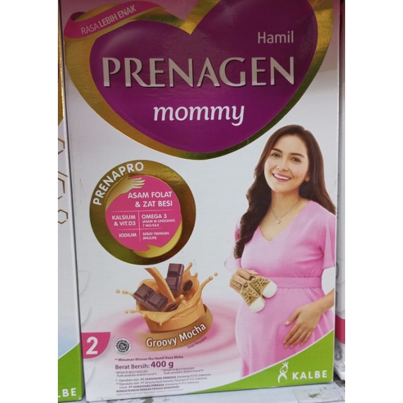 Jual PRENAGEN MOMMY 400GR TERSEDIA RASA COKLAT , VANILA , STROBERI , MOKA , KACANG HIJAU(GRATIS ...