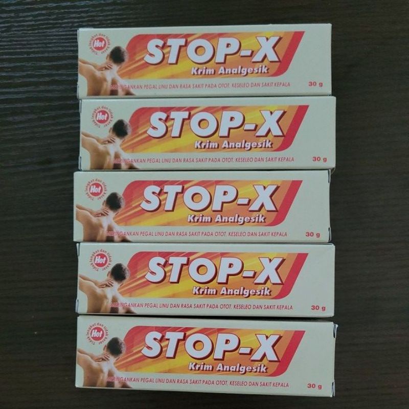 Jual Stop-X krim analgesik 30gr Indonesia|Shopee Indonesia