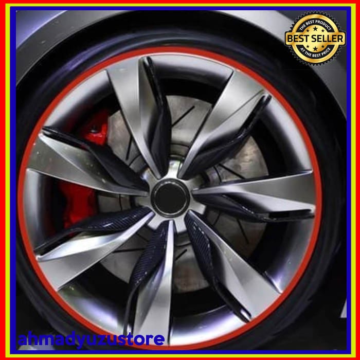 Jual Stiker List Karet Velg Ban Mobil Aksesoris Variasi Pelindung Car ...