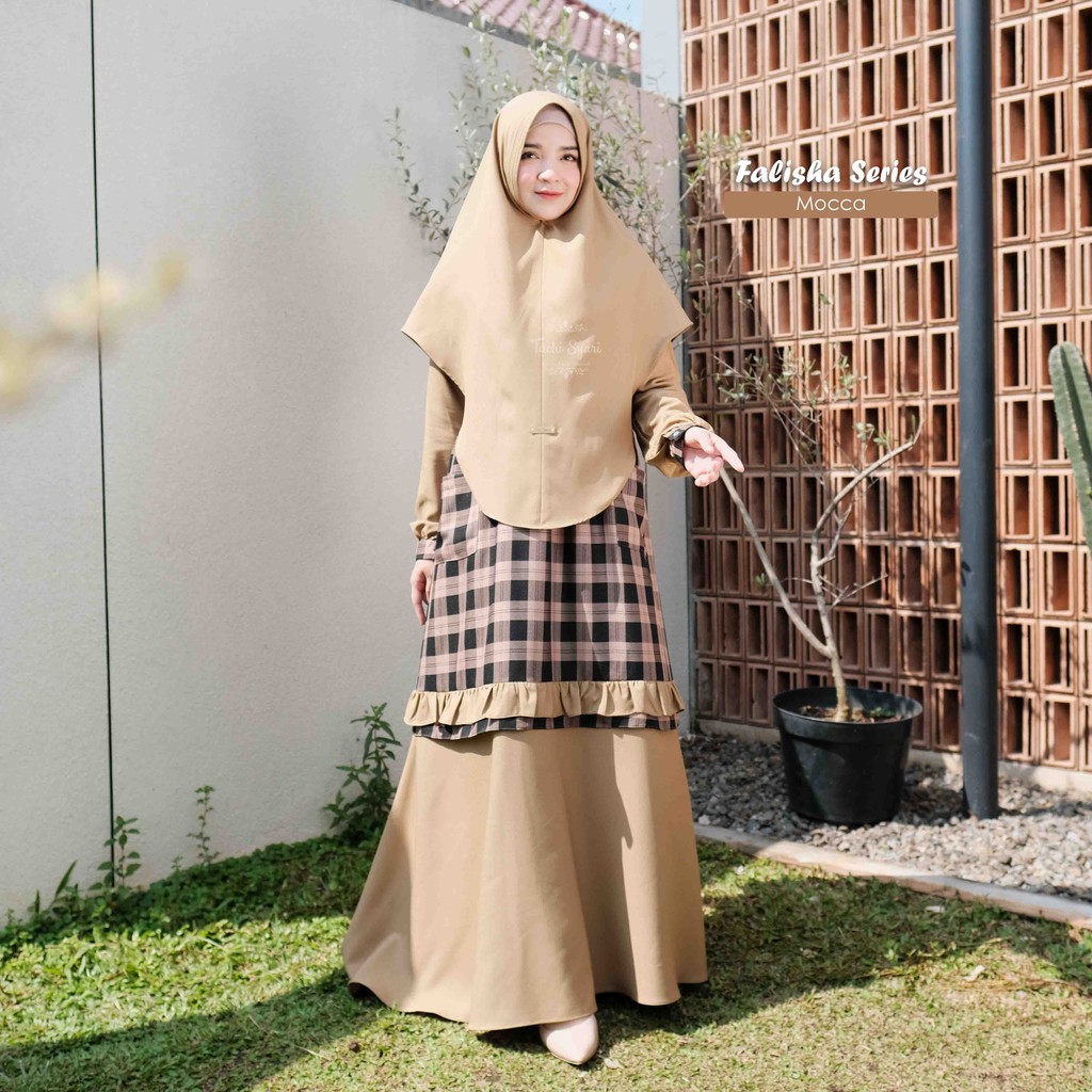 Jual Tachi Syari Falisha Series Gamis Only ( Hanya Gamis ) | Shopee ...