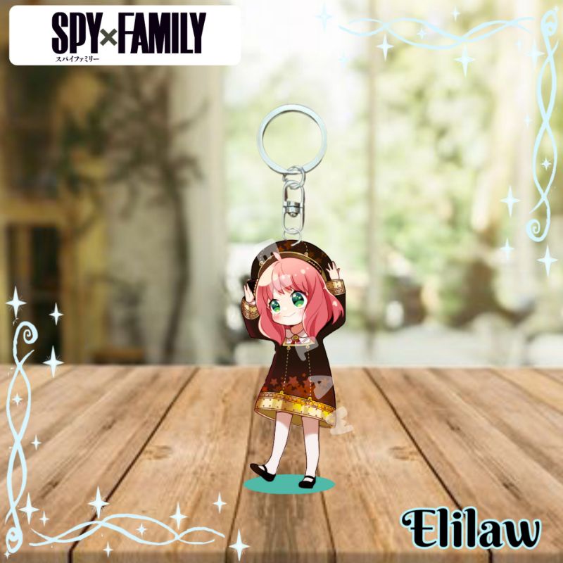 Jual Anya Forger Key Chain ~ Gantungan Kunci Akrilik Ganci Anime Spy X ...