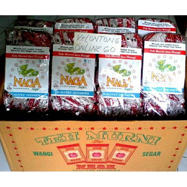 Jual TEH NAGA HARUM 1 BAL ISI 50 BUNGKUS | Shopee Indonesia