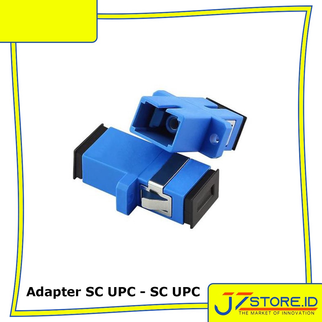 Jual Adapter Fiber Optik SC UPC OPTIC FO Adapter sambungan Konektor AK19 | Shopee Indonesia