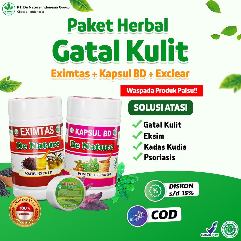 Jual Obat Gatal Eksim Exim Basah Kering Panu Kudis Kadas Bisul Cacar ...