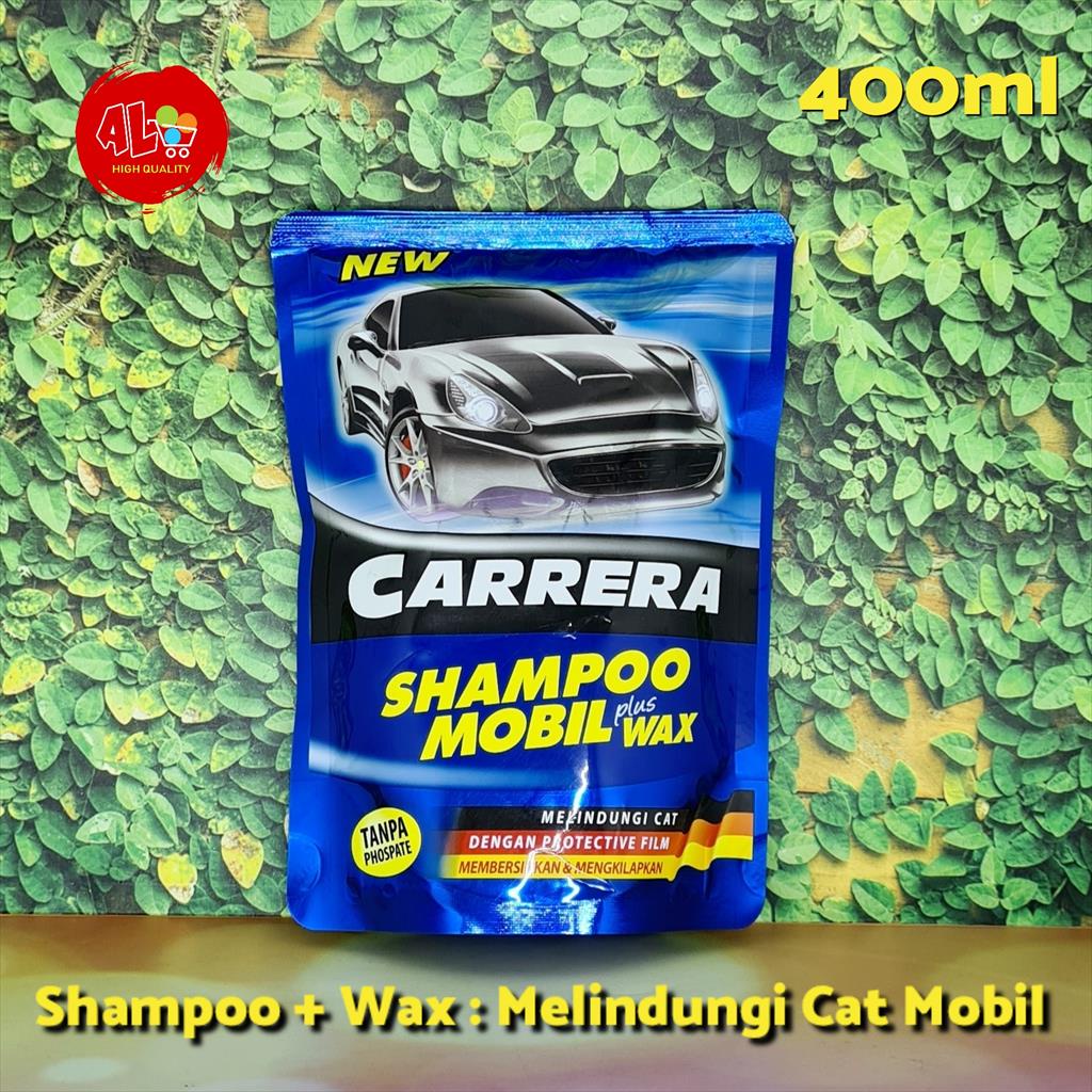 Jual Carrera Shampoo Mobil plus Wax Melindungi cat mengkilap 400ml ...