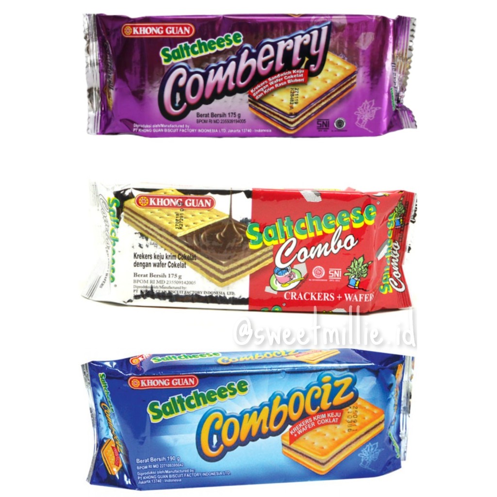 Jual KHONG GUAN Saltcheese Combo Wafer Biscuit 175 gr Indonesia|Shopee ...