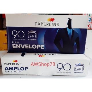 Jual amplop paperline panjang 110x230 /pak | Shopee Indonesia