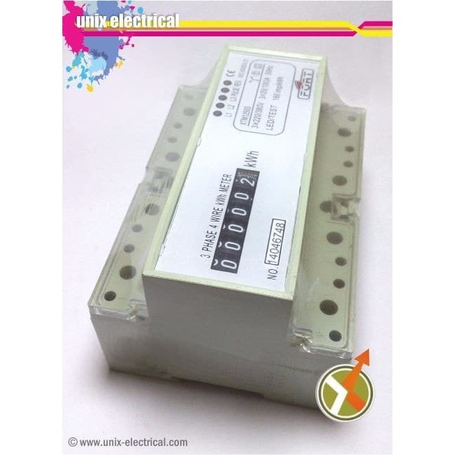 Jual kwh meter XTM1250S 3 phase / 3P / kwh meter 3phase analog Fort | Shopee Indonesia