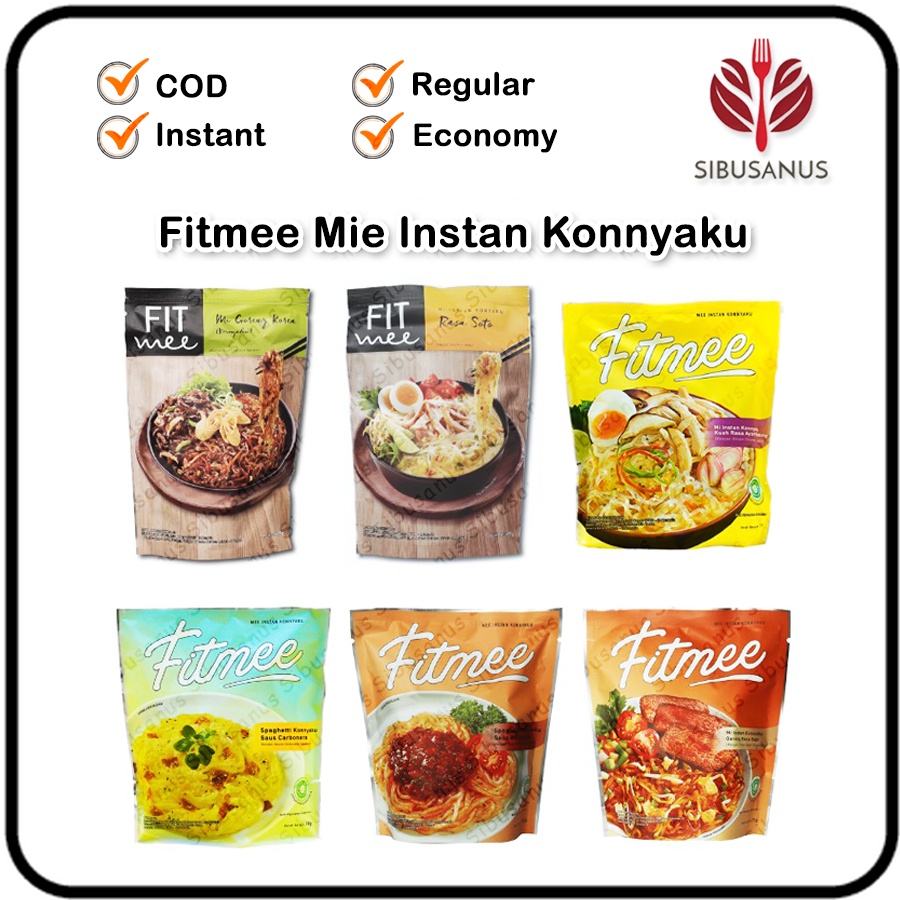 Jual Fitmee Shirataki Fit Me Mie Soto Goreng Korea Ayam Bawang ...