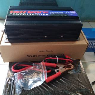 Taffware Car Power Inverter PSW Pure Sine Wave Gelombang Sinus Murni DC 12V to AC220V 1000W ...