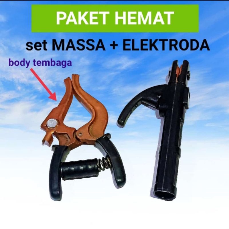 Jual Stang las set massa elektroda - tang japitan las listrik komplit ...