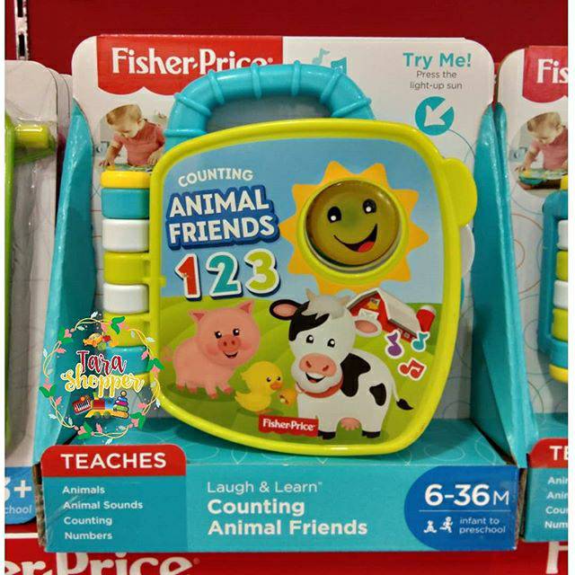 Fisher price counting animal friends | Shopee Indonesia