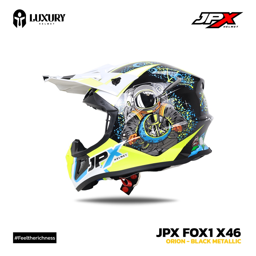 Jual Helm Keren - Helm JPX FOX1 - X46 - Orion - Helm FullFace - Offroad ...